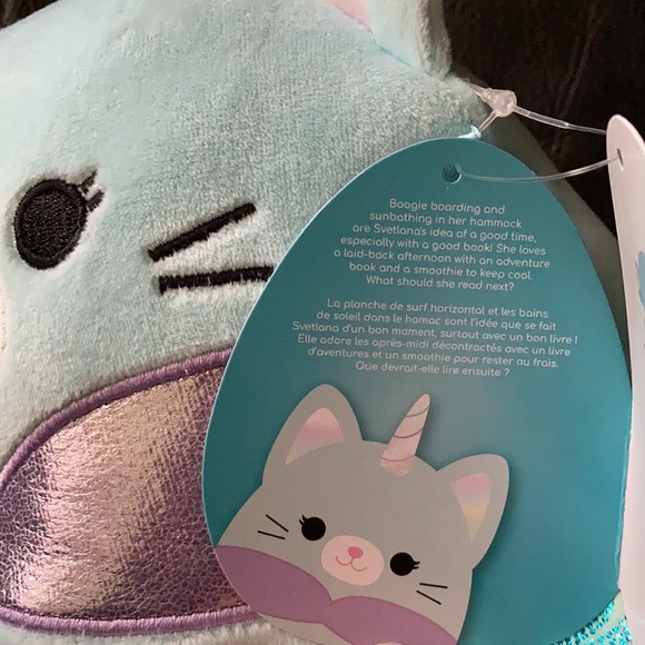 Kellytoy | Toys | Svetlana Caticorn Mermaid Squishmallow Nwt | Poshmark